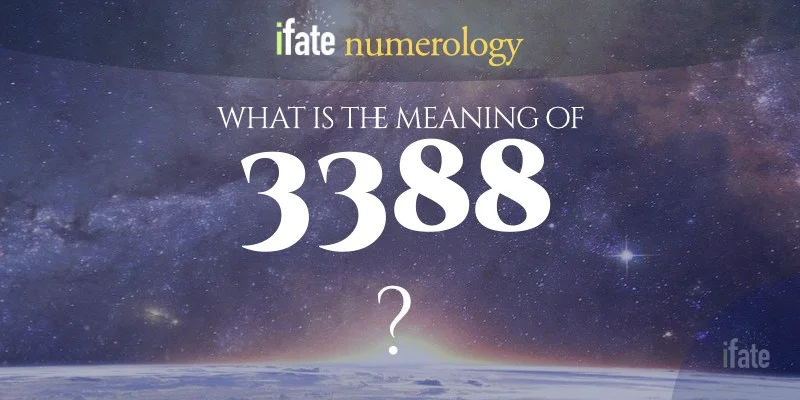 The Meaning of the Number 3388