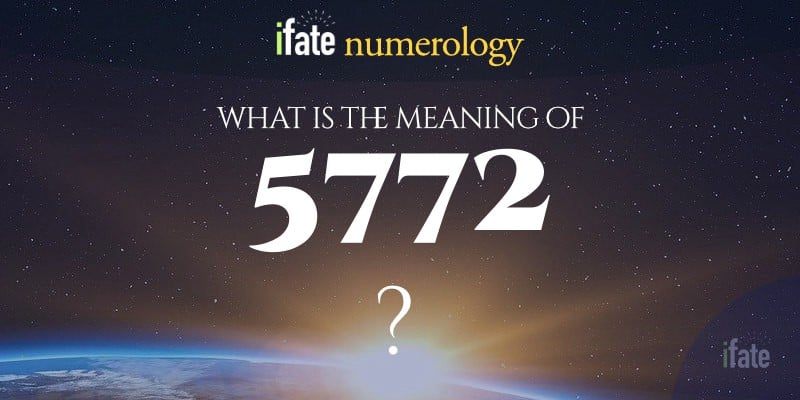Number The Meaning of the Number 5772
